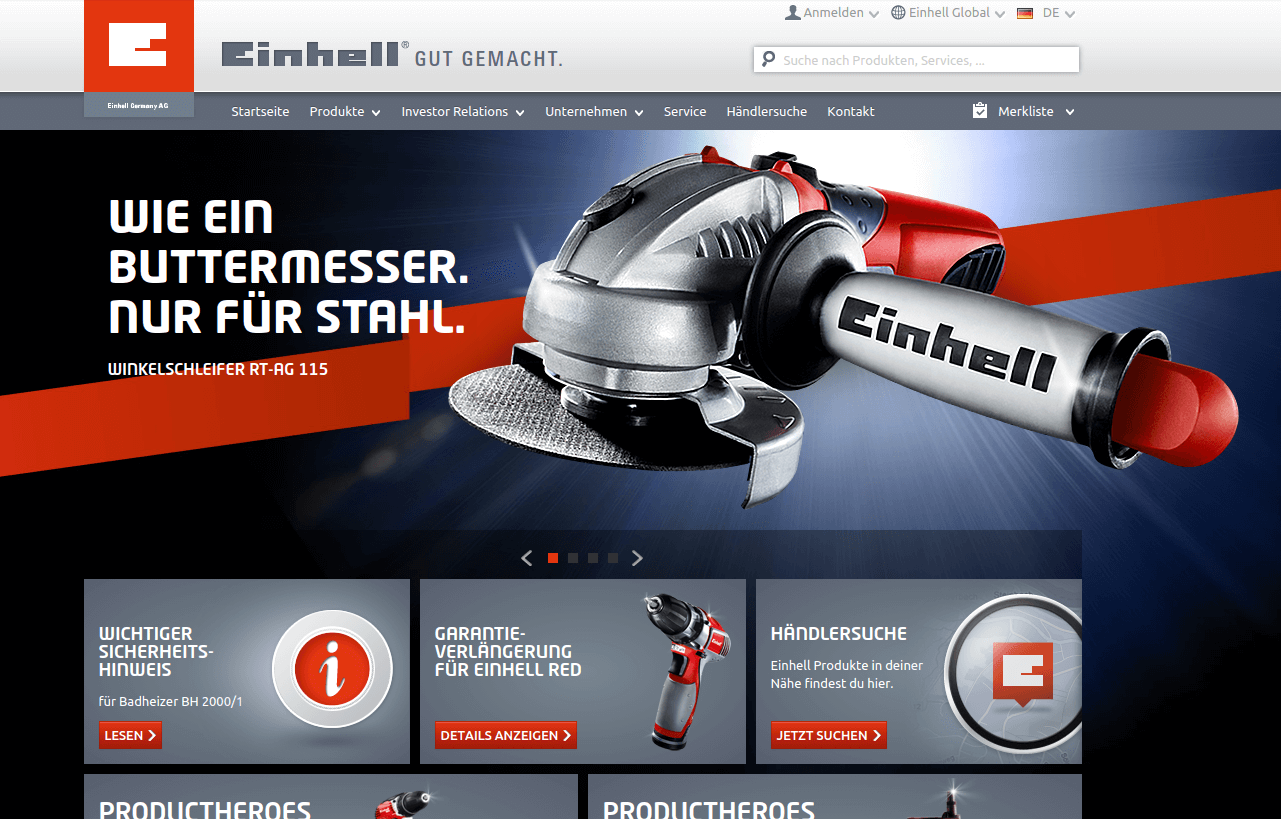 Einhell.de image